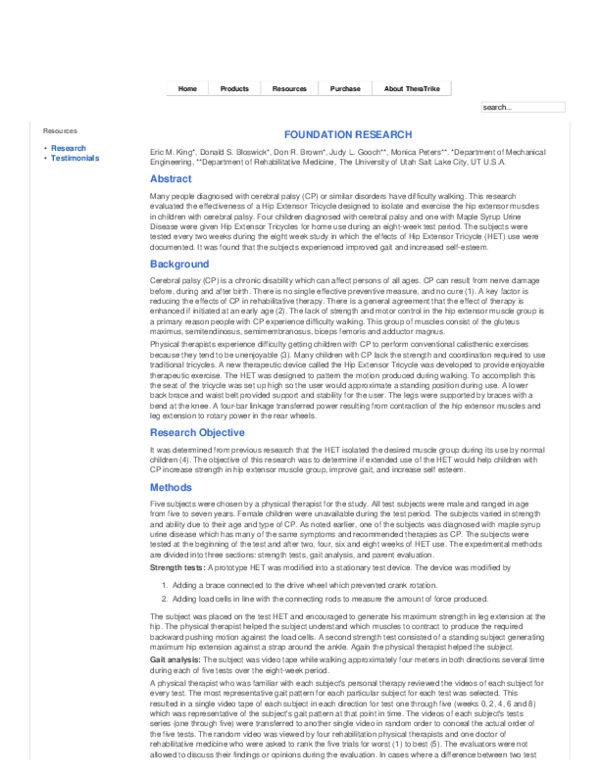 (PDF) Foundation Research
