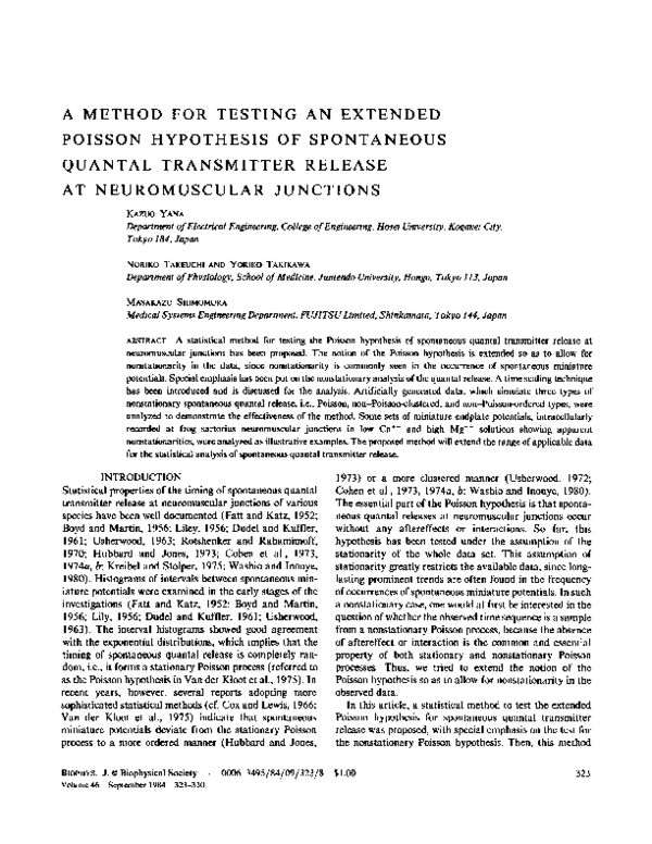 (PDF) A method for testing an extended poisson hypothesis of ...