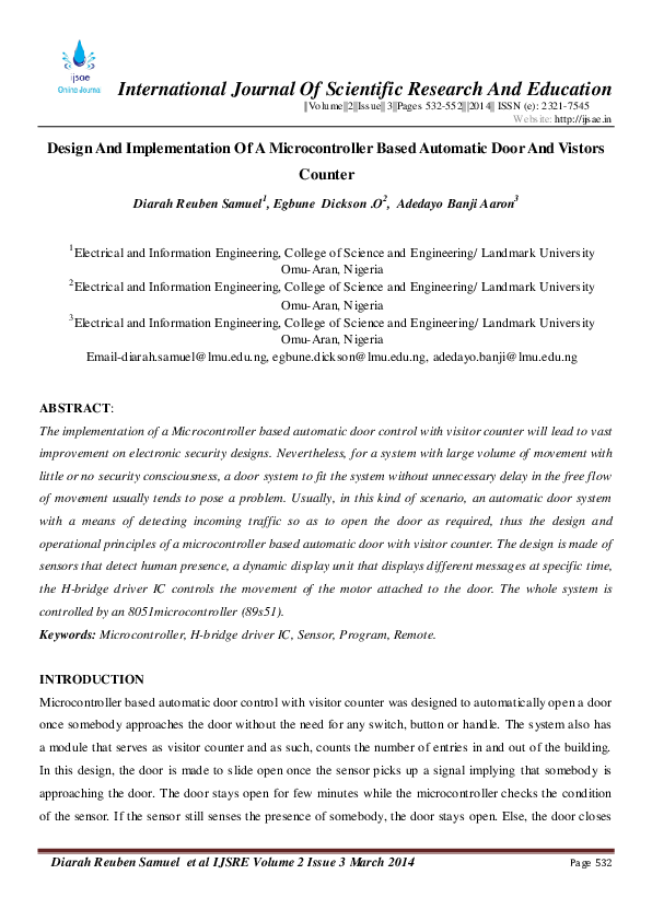 (PDF) Design and implementation of a microcontroller based wind energy conversion system