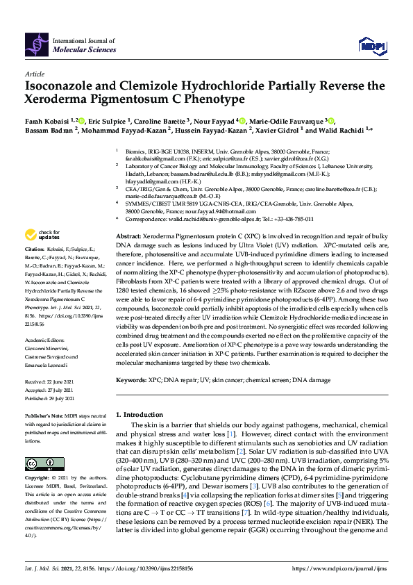 (PDF) Isoconazole and Clemizole Hydrochloride Partially Reverse the ...