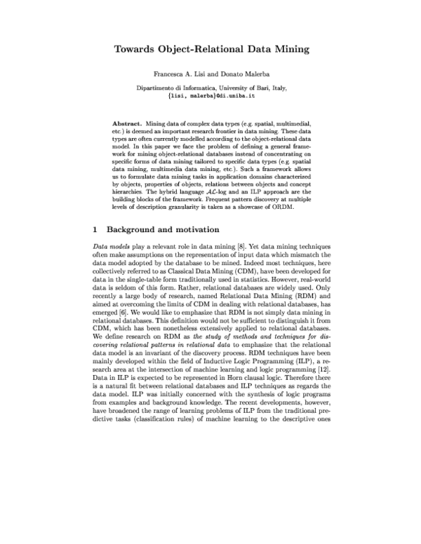 (PDF) Access Structures for Advanced Similarity Search in Metric Spaces