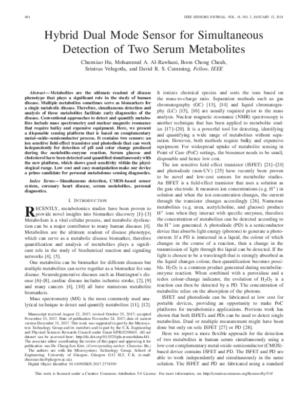 (PDF) Hybrid Dual Mode Sensor for Simultaneous Detection of Two Serum ...