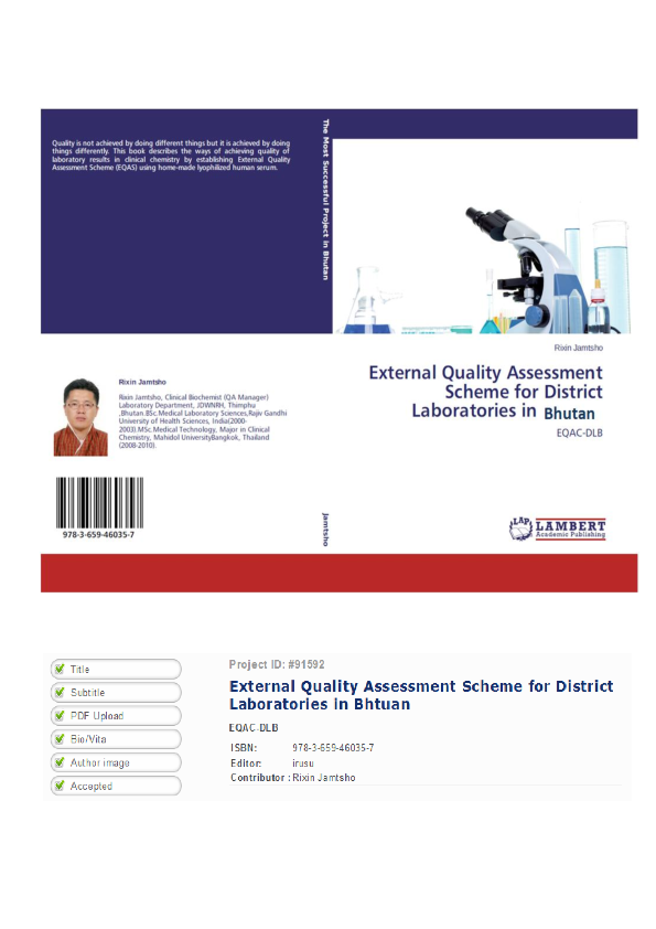 (PDF) External Quality Assessment Schemes in Clinical Chemistry for District Laboratories in ...