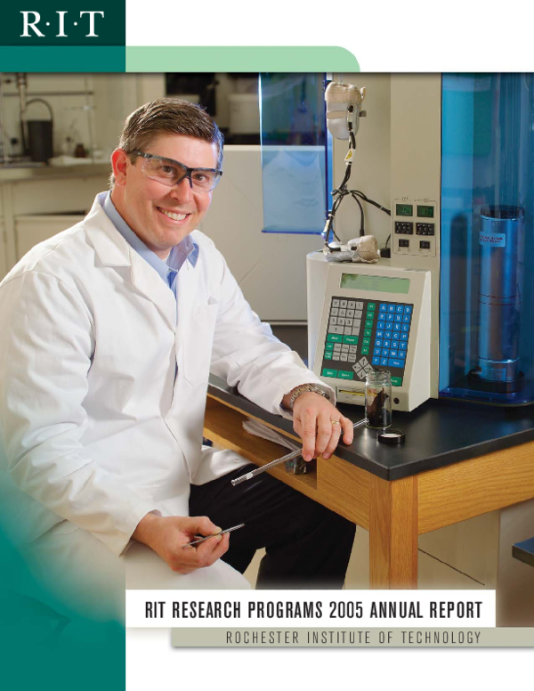 (PDF) RIT Research Programs 2005 Annual Report
