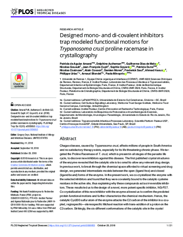 (PDF) Designed mono- and di-covalent inhibitors trap modeled functional ...