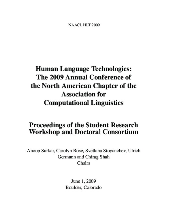 Pdf Classifier Combination Techniques Applied To Coreference Resolution