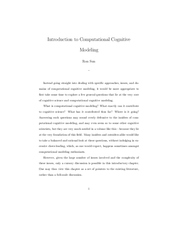 (PDF) Computational models of psycholinguistics | Morten H. Christiansen - Academia.edu