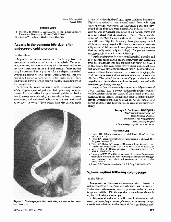 (PDF) Splenic rupture following colonoscopy | juan carlos guerra ...