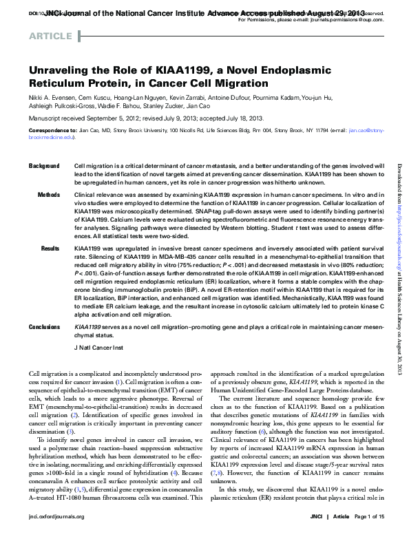 (PDF) JNCI J Natl Cancer Inst-2013-Evensen-jnci-djt224