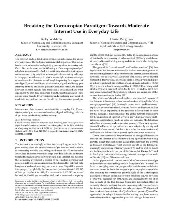 (PDF) Breaking the Cornucopian Paradigm
