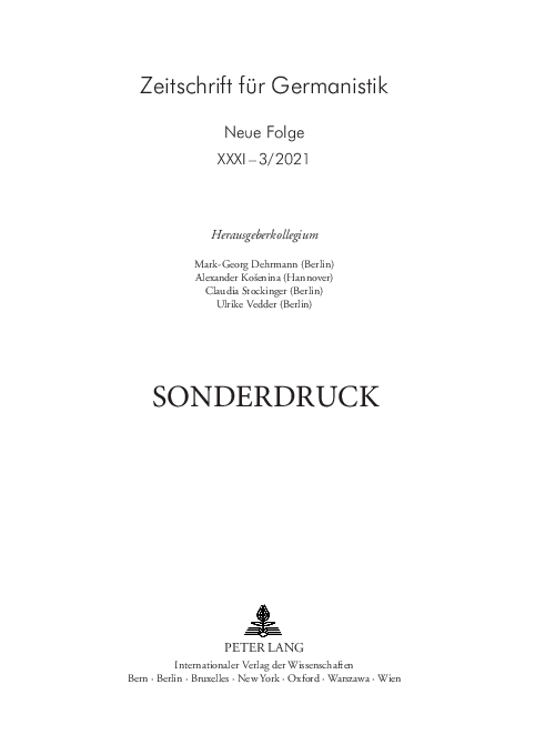 (PDF) Jan Bürger, Petra Gehring (Hg.): Feminismus zwischen zwei Kriegen ...