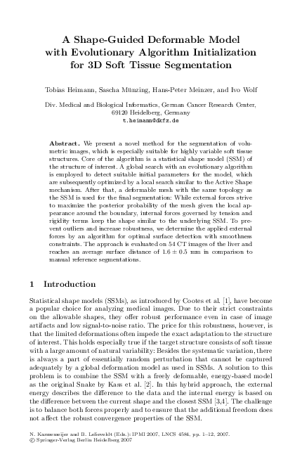 (PDF) A Shape-Guided Deformable Model with Evolutionary Algorithm ...