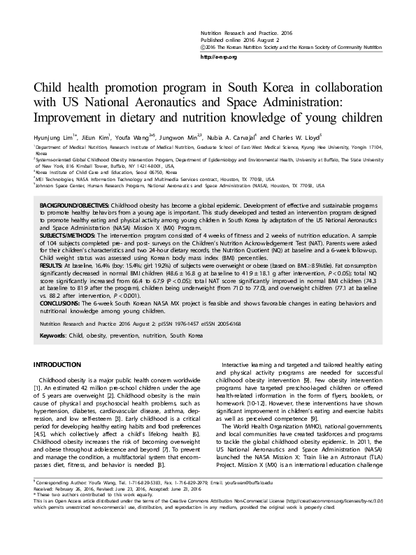 (PDF) Erratum: Child health promotion program in South Korea in ...