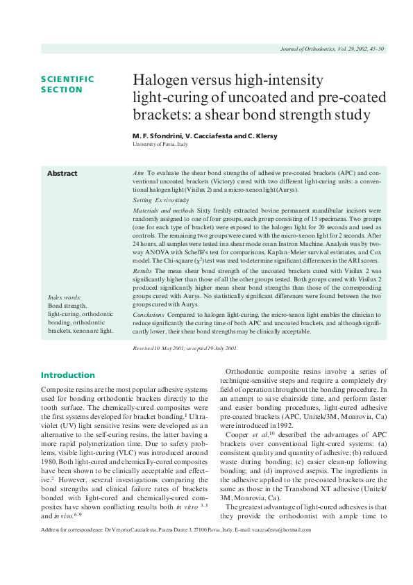 (PDF) Halogen versus high-intensity light-curing of uncoated and pre ...