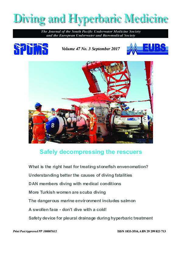 (PDF) Diving with pre-existing medical conditions