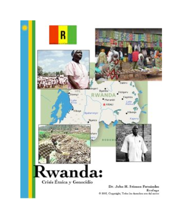 (PDF) CUADERNO-RWANDA: Ethnic Conflict and Genocide. SPANISH (2006)