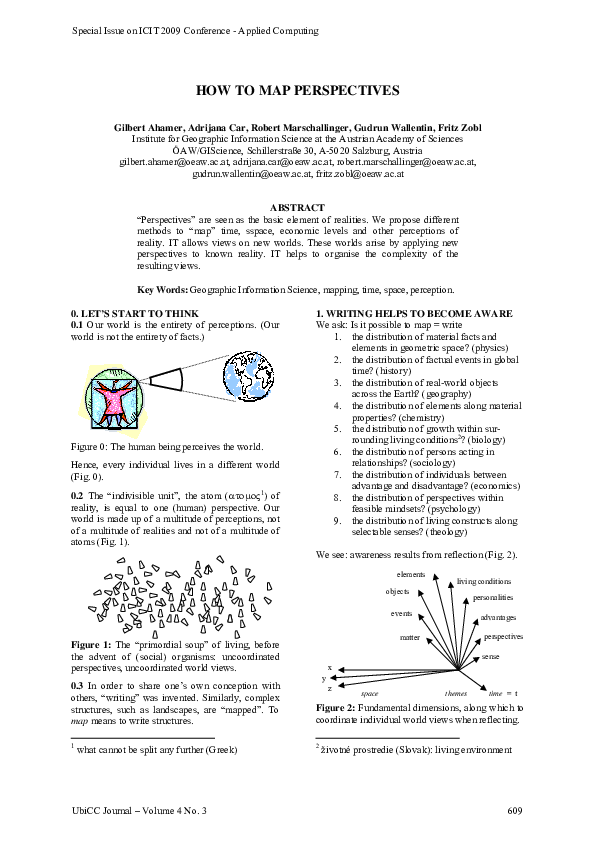 (PDF) How to map perspectives