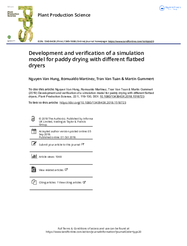(PDF) Development and Verification of Simulation Model Based on Real MANET Experiments for ...