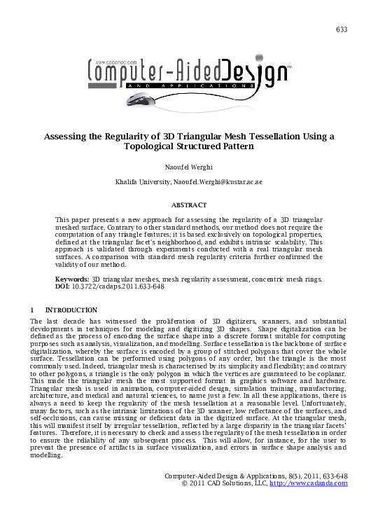 (PDF) Medial Axis Transform for Tolerance Verification