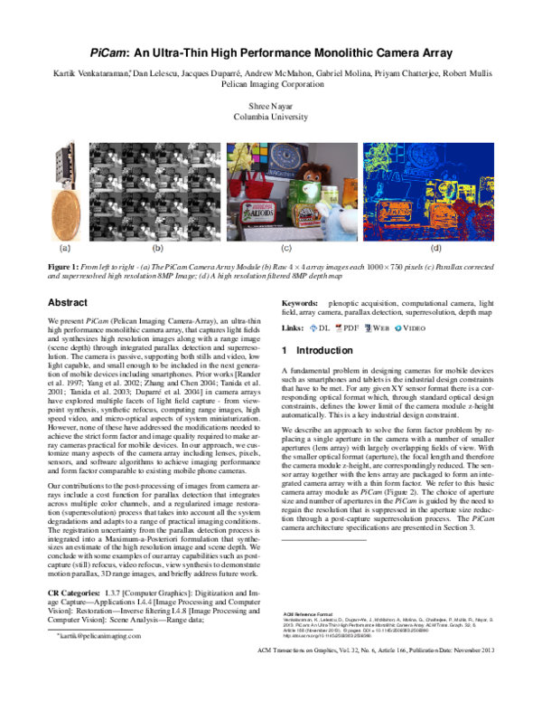 (PDF) PiCam