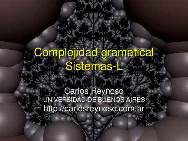 (PDF) Modelos de complejidad en ciencias sociales - 2/10: Diseño recursivo con sistemas de ...
