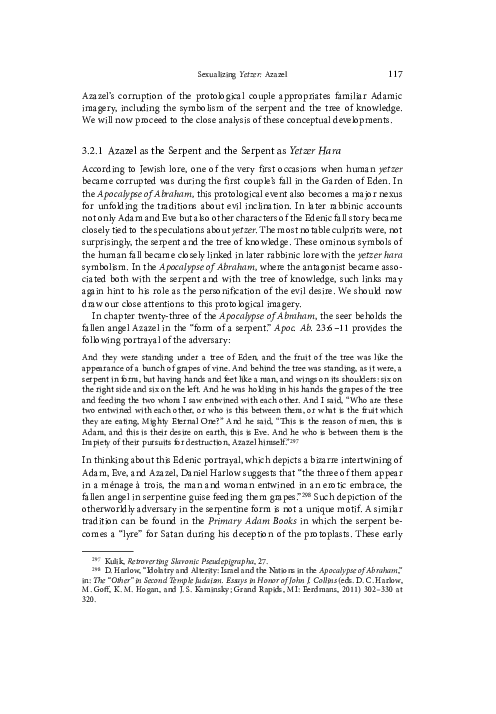 (PDF) Azazel as the Serpent and the Tree of Knowledge