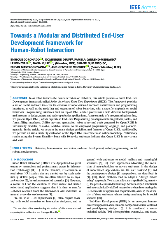 Pdf Towards A Modular And Distributed End User Development Framework