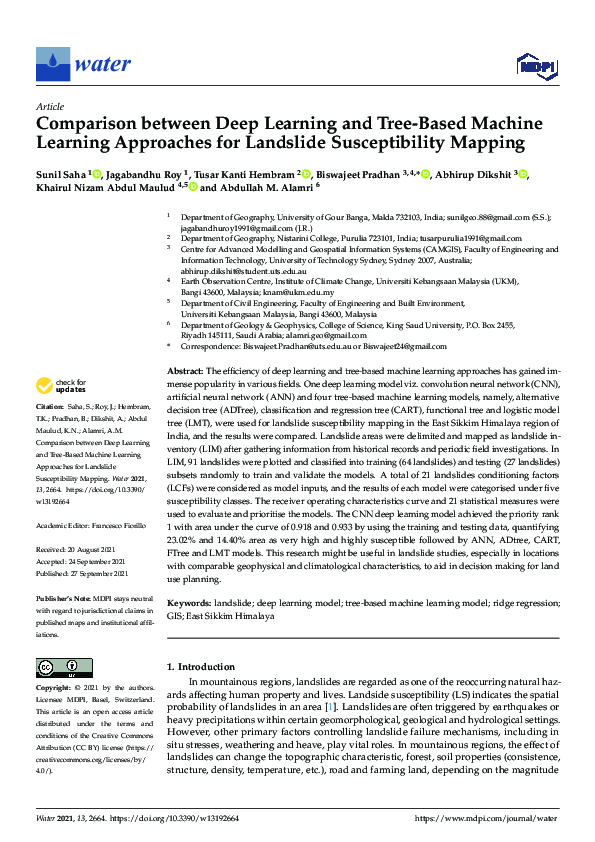 (PDF) Comparison between Deep Learning and Tree-Based Machine Learning ...