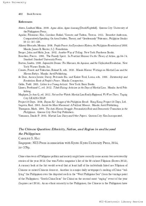 (PDF) Review of "The Chinese Question"