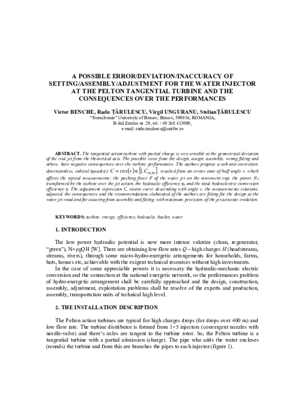 (PDF) A Possible Error/Deviation/Inaccuracy of Setting/Assembly ...