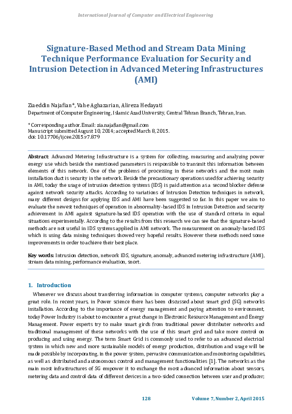 (PDF) Signature-Based Method and Stream Data Mining Technique ...