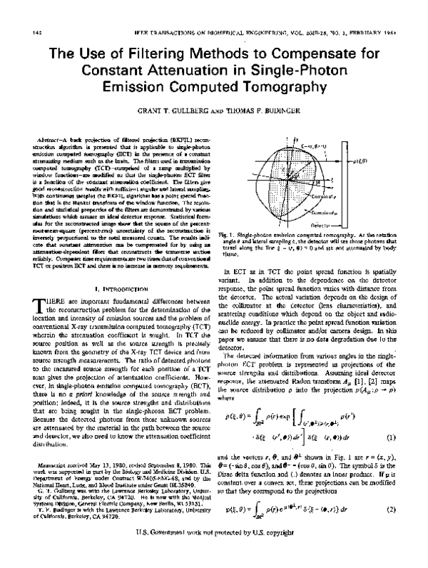 (PDF) The Use of Filtering Methods to Compensate for Constant ...