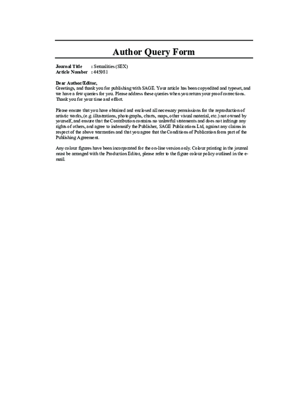 (PDF) The fractal queerness of non-heteronormative migrants working in ...