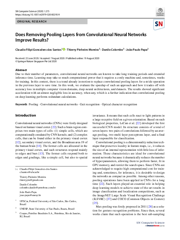 (PDF) Does Removing Pooling Layers from Convolutional Neural Networks ...