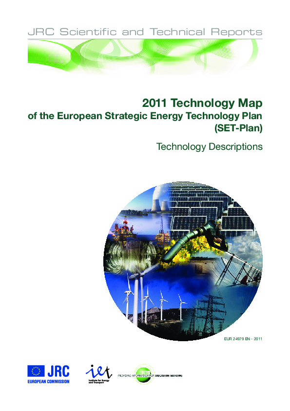 (PDF) 2011 Technology Map of the European Strategic Energy Technology ...