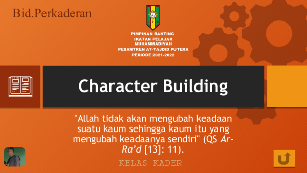 (PPT) Character Building Di Kalangan Pelajar