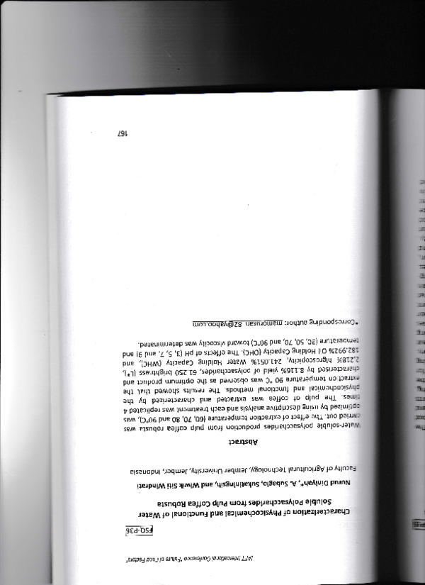 (PDF) Characterization of Physicochemical and Functional Properties of Starch from Five Yam ...
