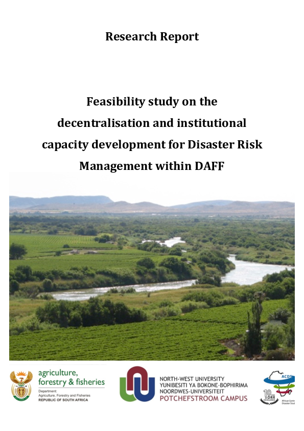 (PDF) Feasibility study on the decentralisation and institutional ...