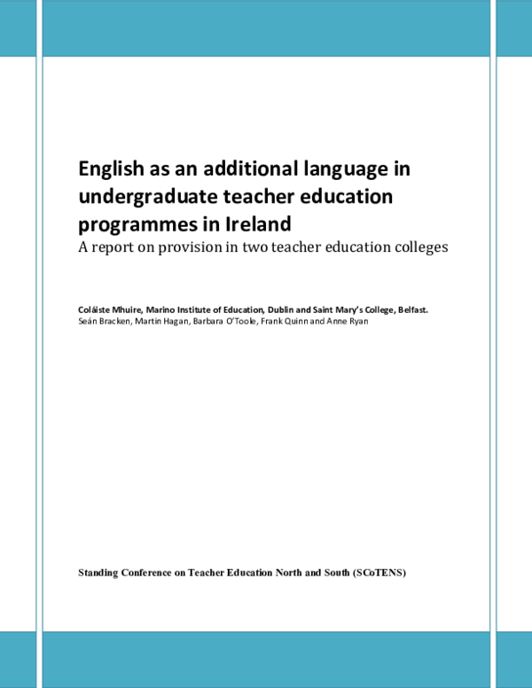 (PDF) Guidelines for teaching of English as an additional language in ...