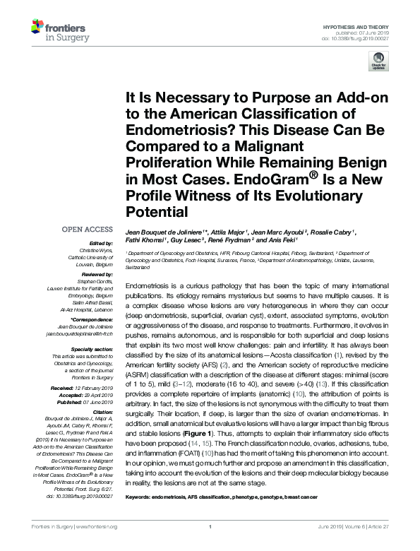 (PDF) It Is Necessary to Purpose an Add-on to the American ...