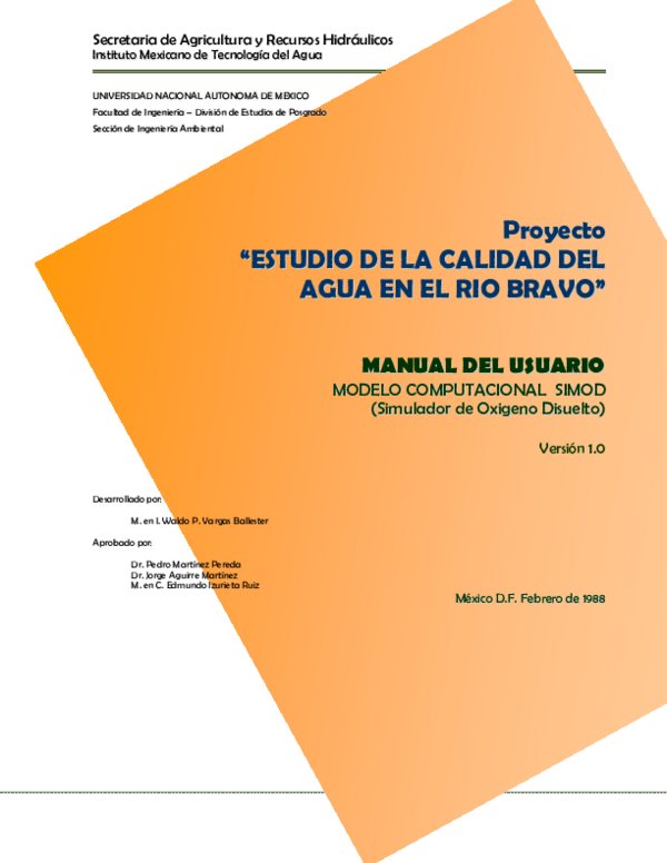 (PDF) Manual Modelo SIMOD