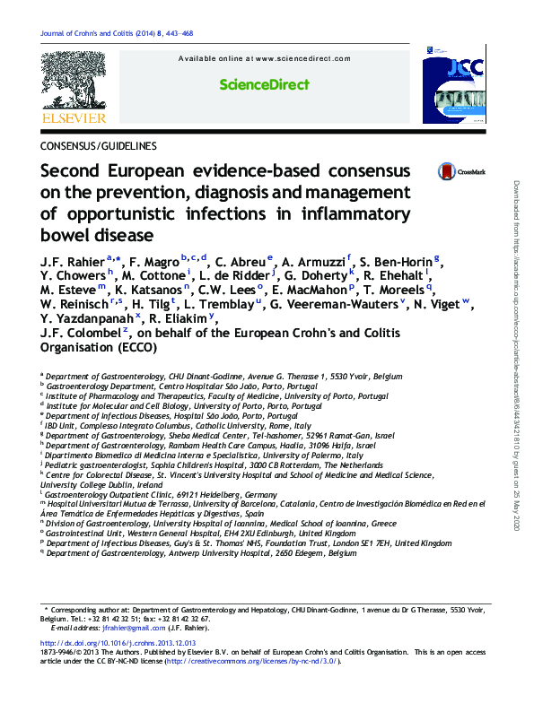 (PDF) Second European evidence-based consensus on the prevention ...