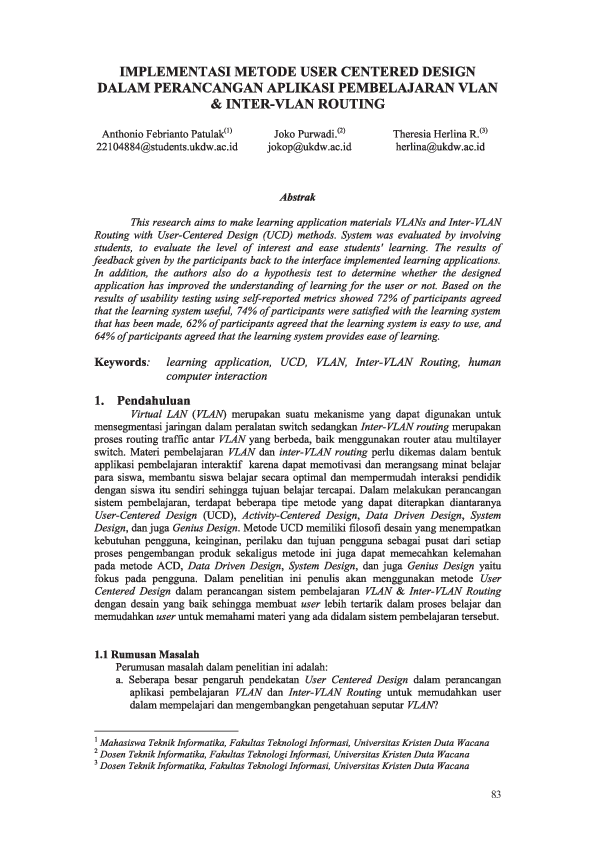 (PDF) Implementasi Metode User Centered Design Dalam Perancangan Aplikasi Pembelajaran Vlan ...
