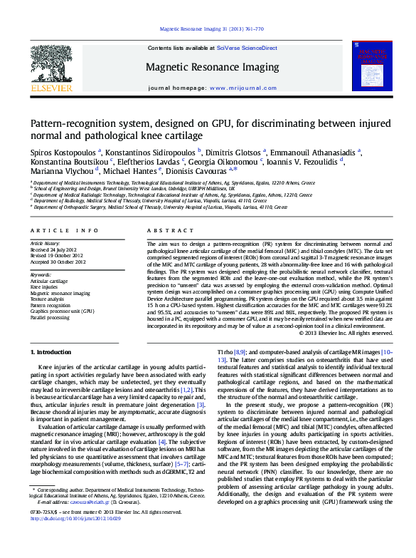 (PDF) Pattern-recognition system, designed on GPU, for discriminating ...