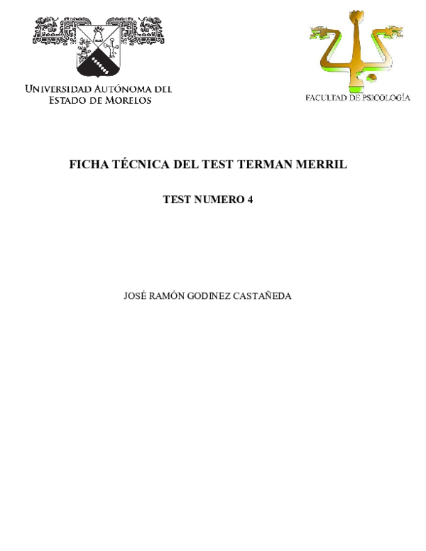 (DOC) FICHA TÉCNICA DEL TEST TERMAN MERRIL