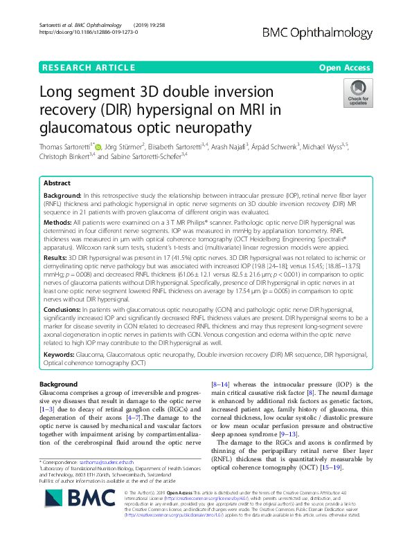 (PDF) Long segment 3D double inversion recovery (DIR) hypersignal on ...