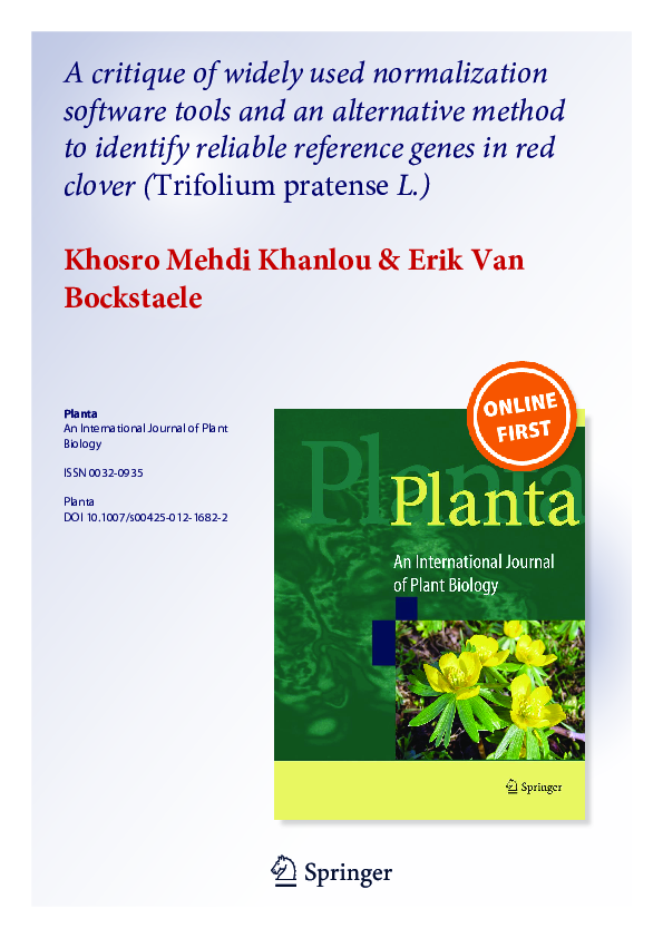 (PDF) A critique of widely used normalization software tools and an alternative method to ...