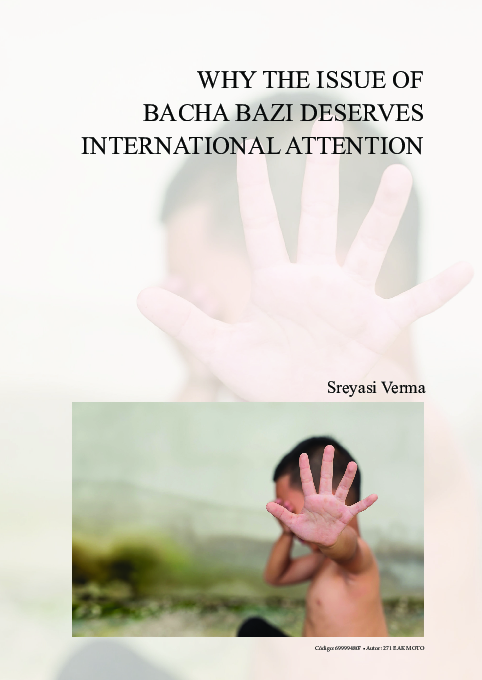 (PDF) Why the issue of Bacha Bazi deserves international attention