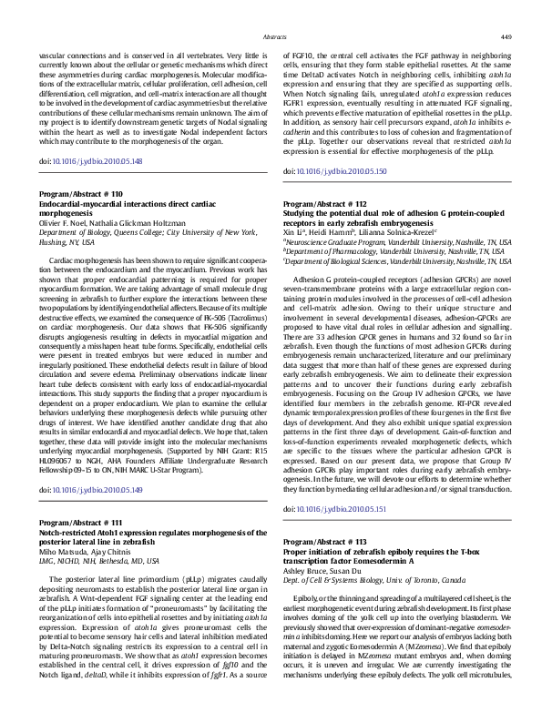 (PDF) Notch-restricted Atoh1 expression regulates morphogenesis of the ...