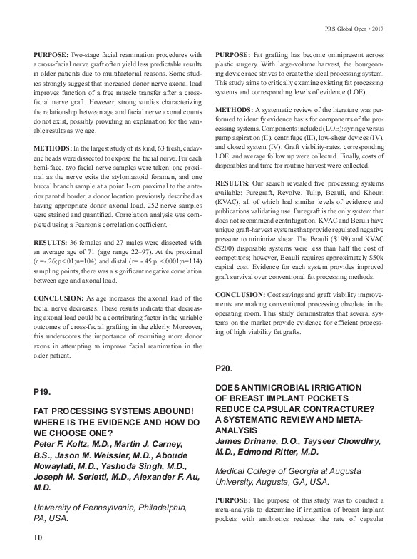 (PDF) Abstract P19. Fat Processing Systems Abound! Where is the ...